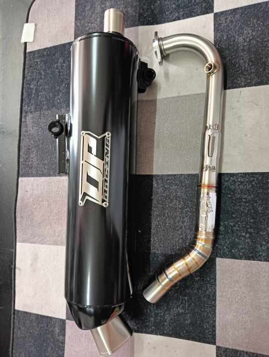 OP RACING PIPE FOR PCX 160, STD, MADE BY OPBR EXHAUST THAILAND, MADE IN ...