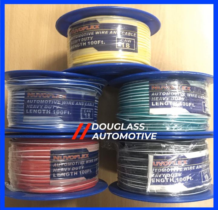 NUVOFLEX Automotive Electrical Wire Autowire (PRICE PER METER) | Lazada PH
