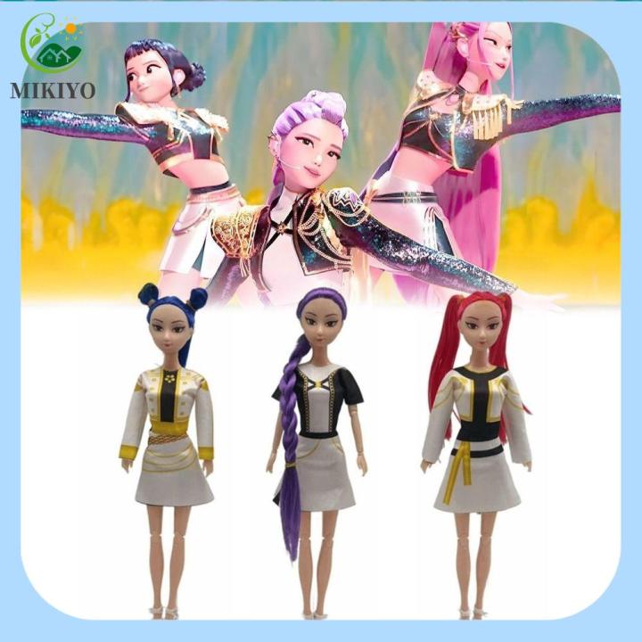 MIKIYO FASHION Rumi Zoey Jinu Mira KPOP Demon Hunter Action Figure 30cm ...
