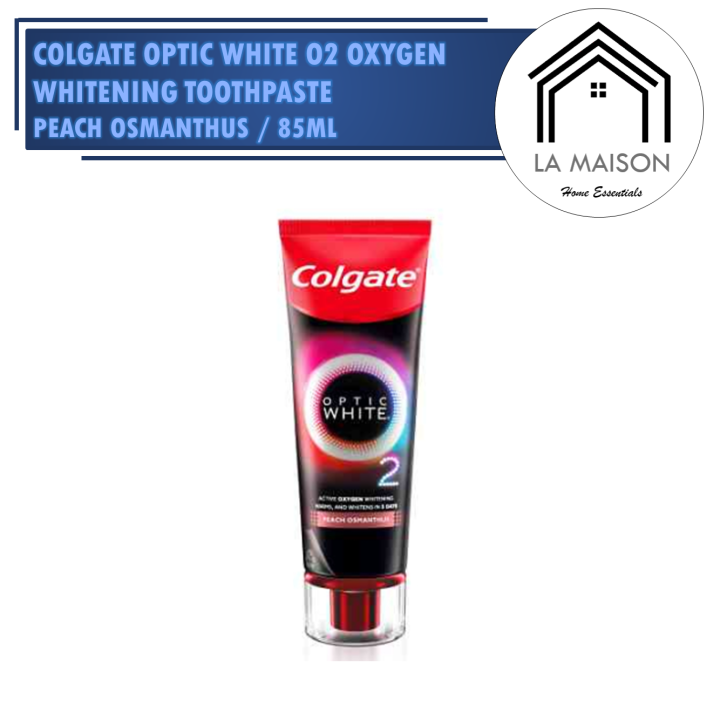 Colgate Optic White O2 Peach Osmanthus 85G | Lazada Singapore