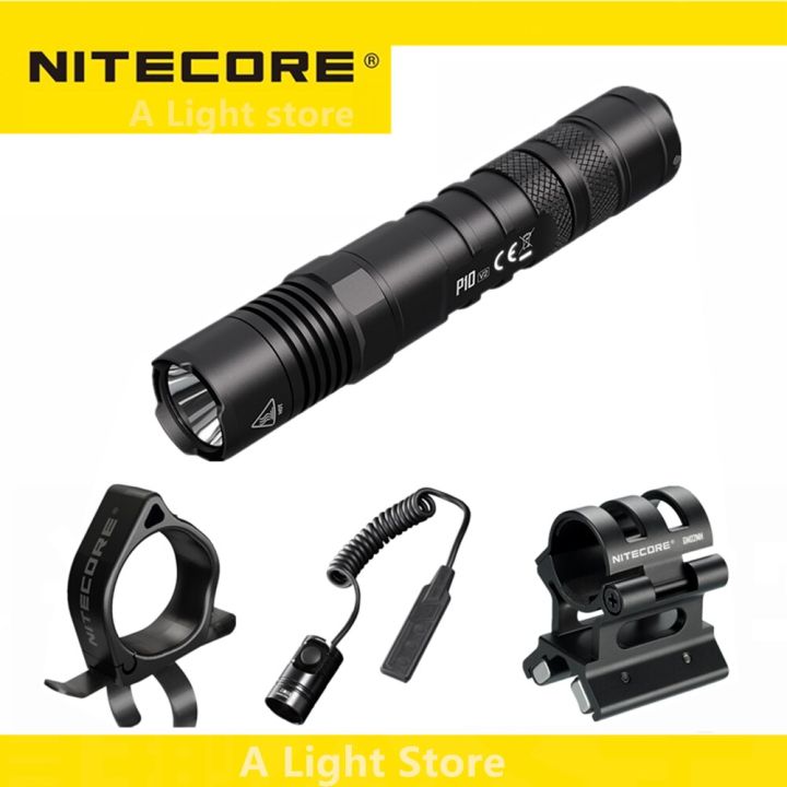 Original NITECORE P10 V2 flashlight CREE XP-L2 V6 LED STROBE READY ...