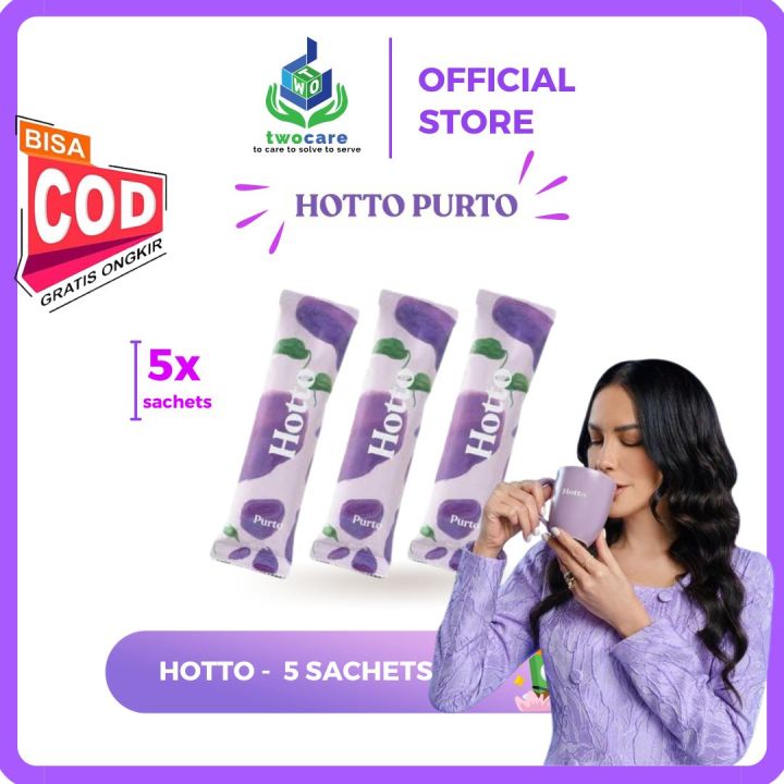 Hotto Purto Multigrain with Purple Potato Isi 5 Sachet Minuman ...