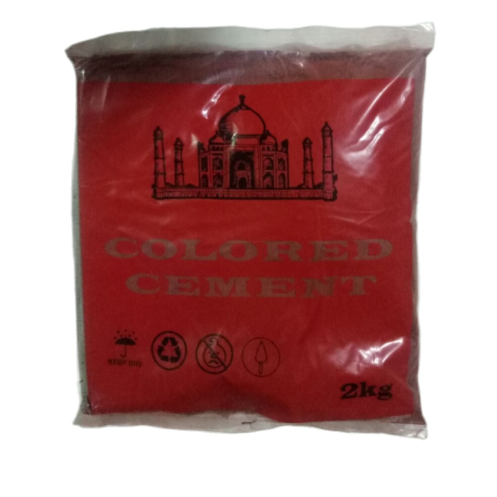COLORED CEMENT RED CEMENT (2kg.) | Lazada PH