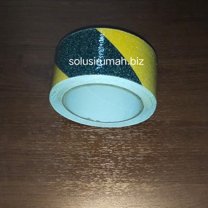 ISOLASI 50MM STEPNOSING KUNING HITAM LIST TANGGA KASAR GARASI SELIP ...