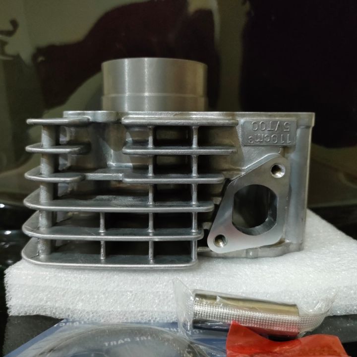 CYLINDER BLOK BLOCK SEHER BORING PISTON ASSY SET MOTOR JUPITER Z VEGA R ...