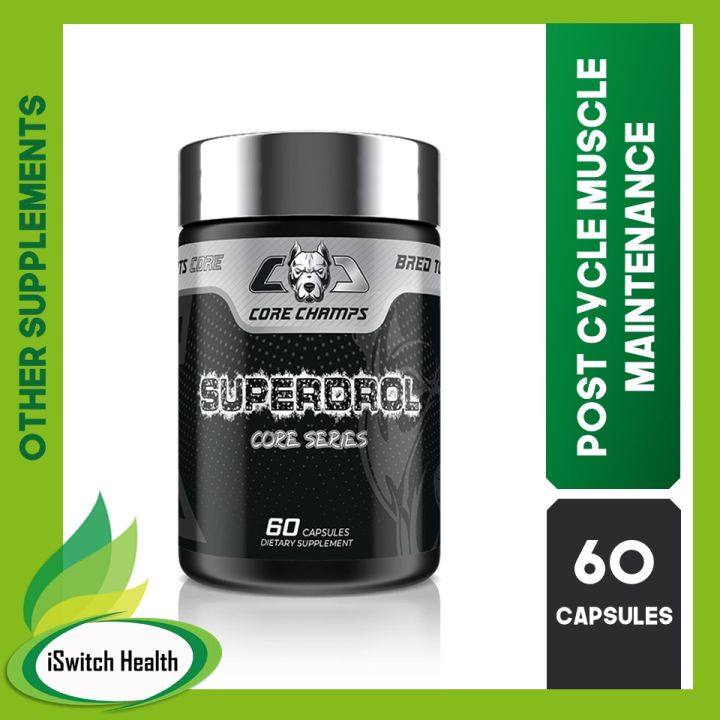 Core Champs - Core Series Superdrol - Post Cycle Muscle Maintenance ...