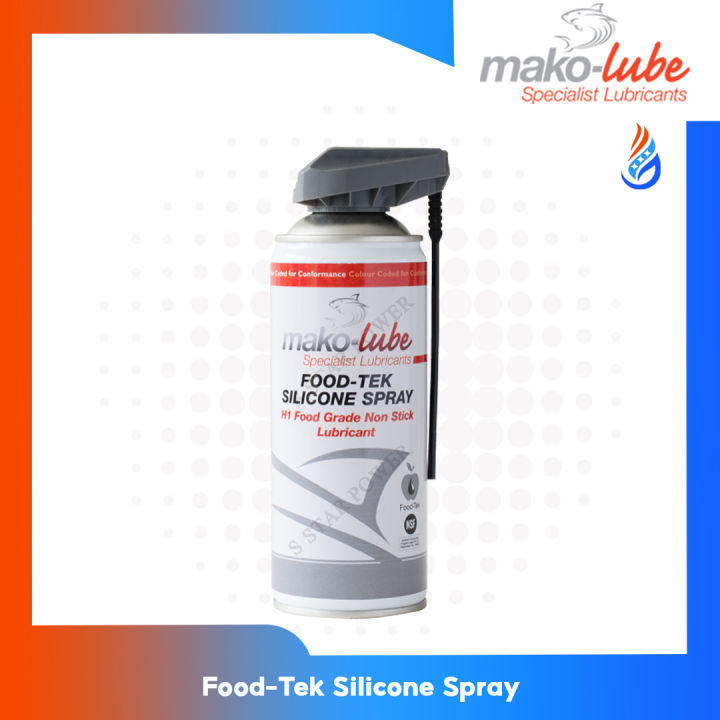 Mako-Lube สเปรย์หล่อลื่นฟู้ดเกรด Food Grade Food-Tek Silicone Spray ...