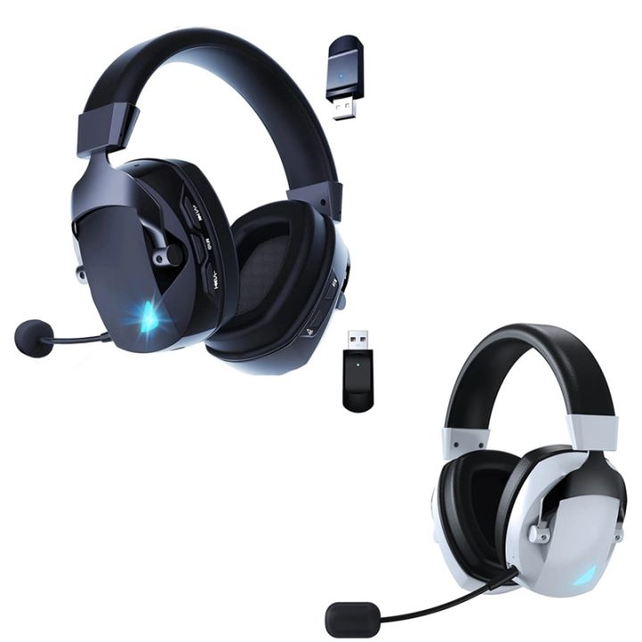 Wireless Gaming Headset with Mic 2.4G Bluetooth Headphone USB 3.5mm ...