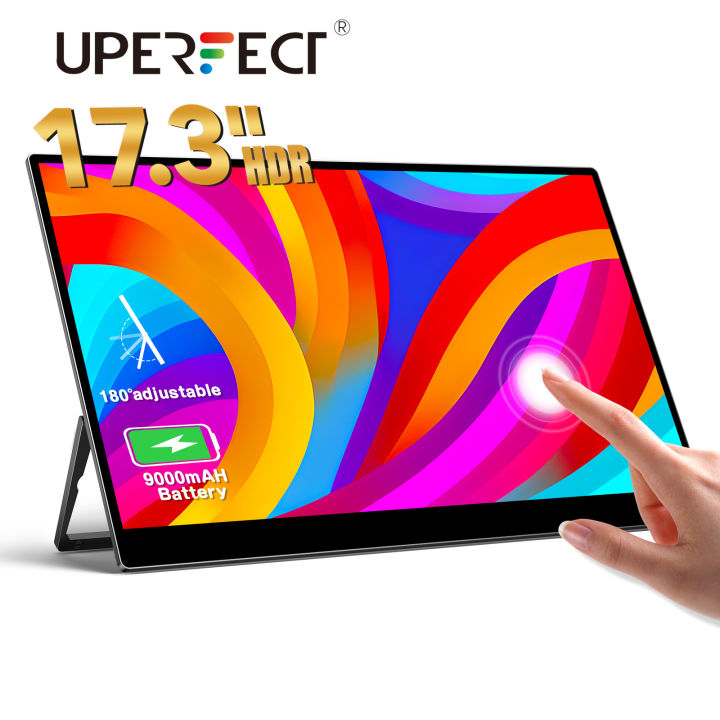 UPERFECT [Local delivery] Touchscreen Portable Monitor17.3 Inch 1920 ...