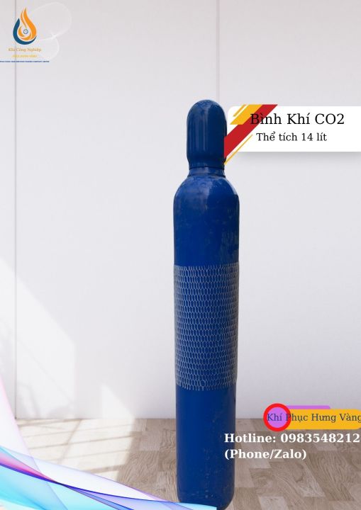 Bình Khí CO2 14 lít - Hàn MiG | Lazada.vn