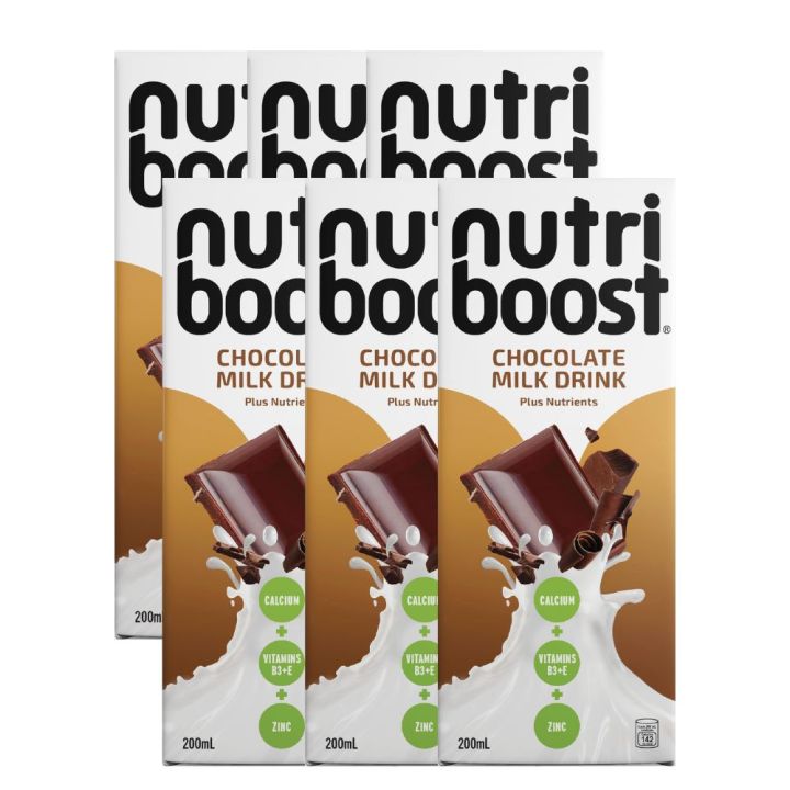 Nutriboost Chocolate 200ml - Pack of 6 | Lazada PH