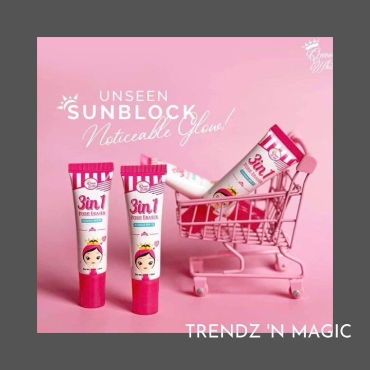 QUEENWHITE 3 IN 1 PORE ERASER | Lazada PH