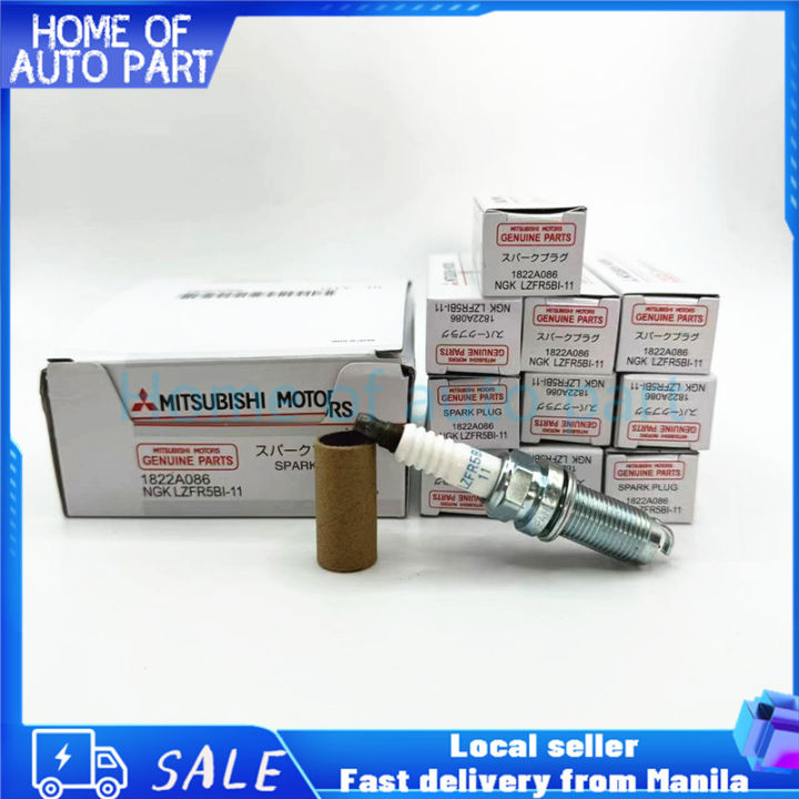 10 PCS Spark Plug Mitsubishi Mirage G4 / Hatchback Iridium 1822A086 ...