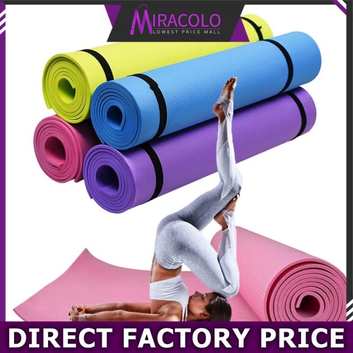 MIRA NBR Extra High Quality 10mm 15mm Yoga Mat Quality Fitness ...