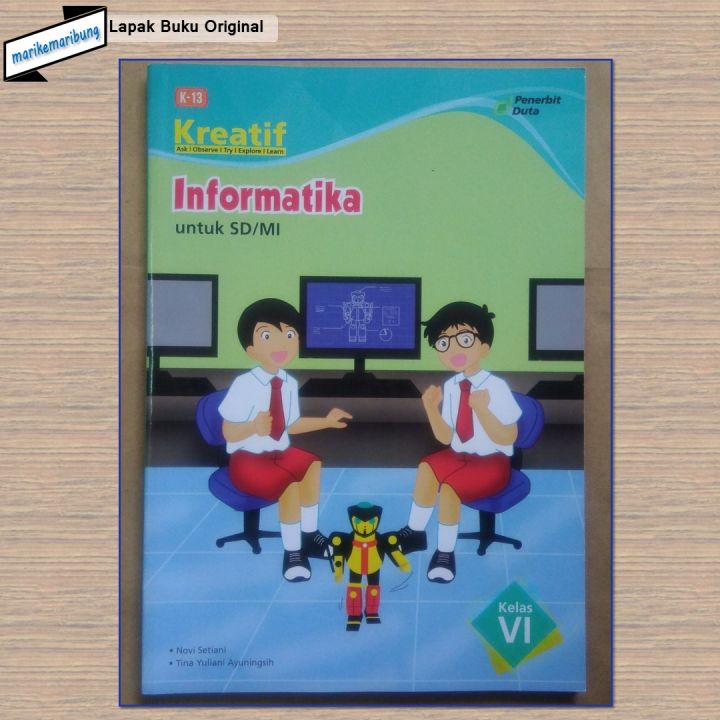 Buku Informatika SD Kelas 6 | Lazada Indonesia