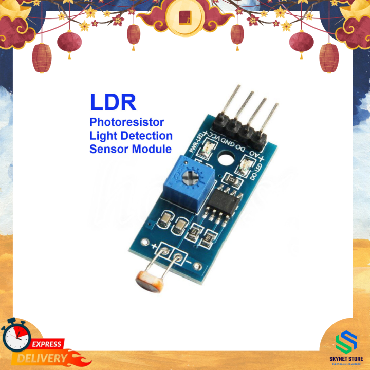 LDR Photoresistor Sensor Module โมดูลวัดแสง LDR-LM393 | Lazada.co.th