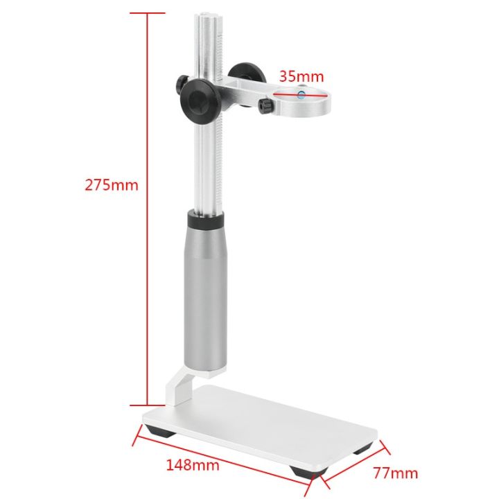35mm Adjustable Mini Aluminum Alloy Stand USB Digital Microscope Stand ...