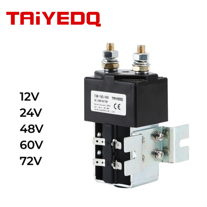 TSW-180 DC Contactors NO (Normally Open ) Style 12V 24V 48V 60V 72V ...