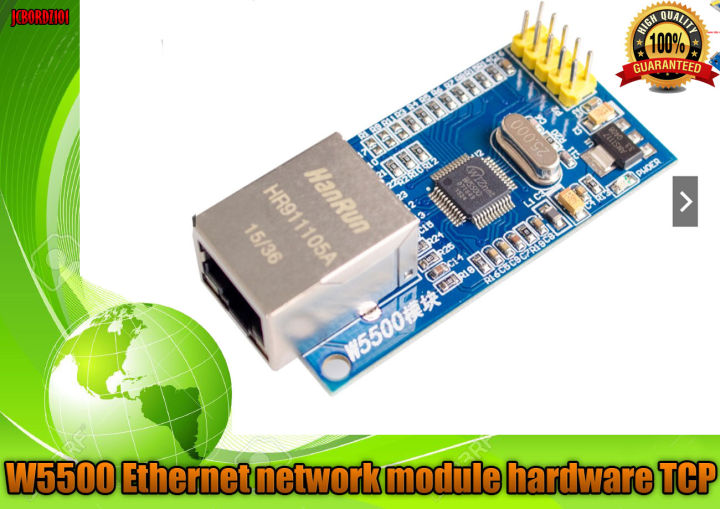 W5500 Ethernet network module hardware TCP / IP 51 / STM32 microcontroller program over W5100 ...