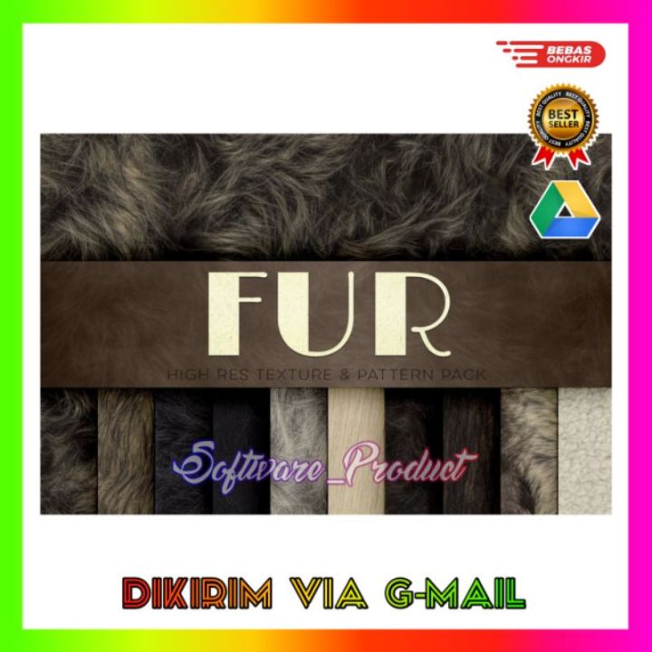 Fur Texture Pattern Pack - Photoshop & Illustrator - Background ...