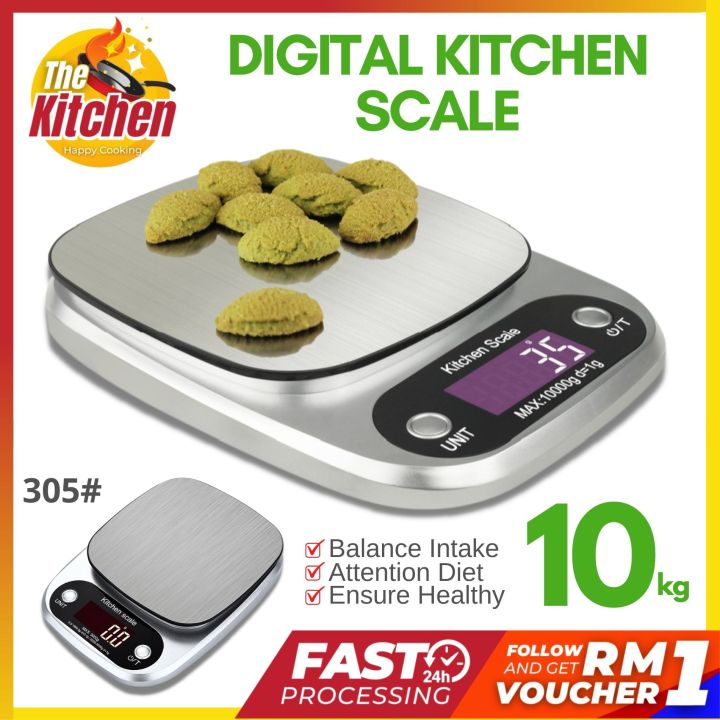 10kg High Quality Portable Mini Digital Scales Kitchen Jewellery Weight ...