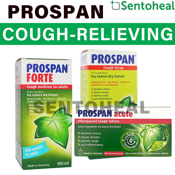 Ready Stock Prospan Cough Syrup/ Forte 100ml/ Effervescent Tablet 10 ...