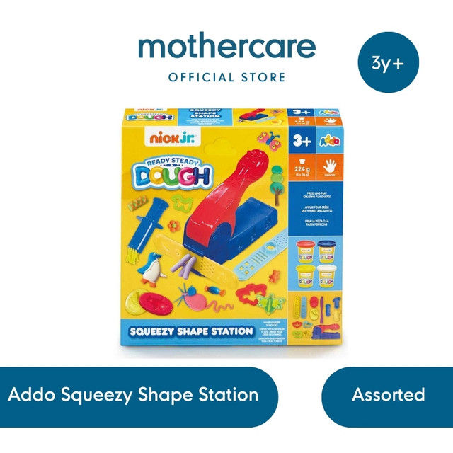 Addo Nick Jr. Ready Steady Dough Squeezy Shape - Mainan Plastisin ...
