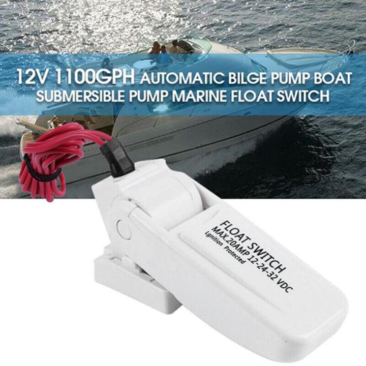 Submersible Automatic Bilge Pump Float Switch 12-32V Submersible Pumps ...