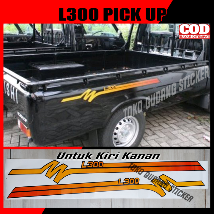 STICKER MOBIL L300 PICKUP LIS BODY MOBIL | Lazada Indonesia
