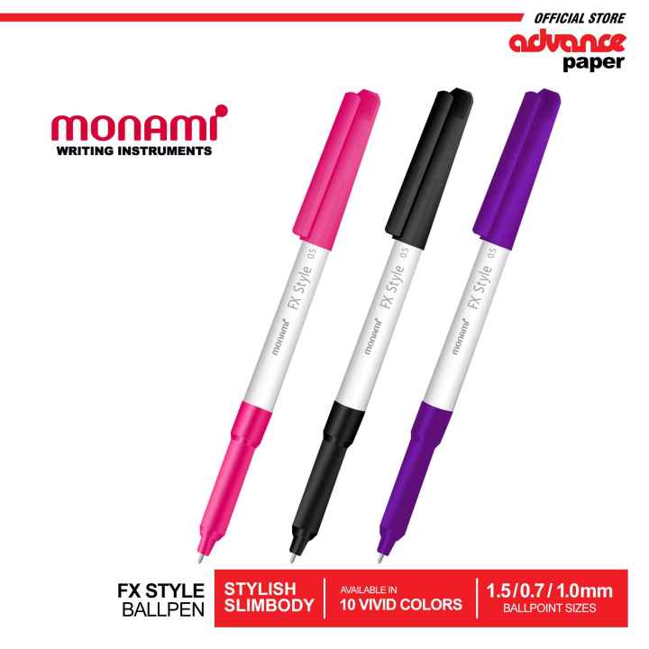 Monami FX Style Ballpoint Pen 0.5mm | Lazada PH