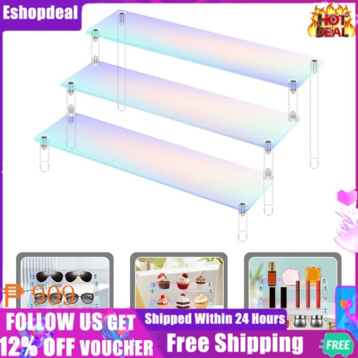Eshopdeal【Ready Stock】 Action Figure Holder 3-tier Display Stand ...