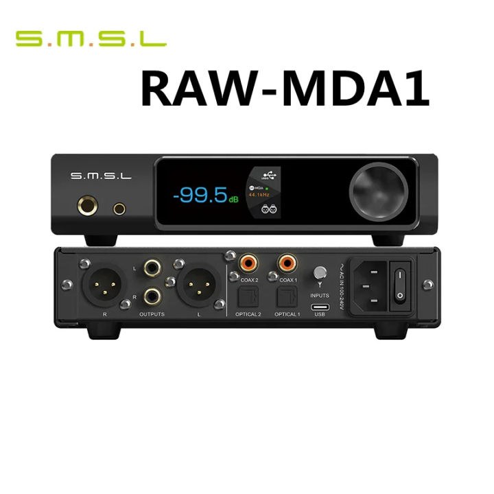 SMSL RAW-MDA1 Dual ES9039Q2M Decoder support MQA MQA-CD LDAC Bluetooth ...