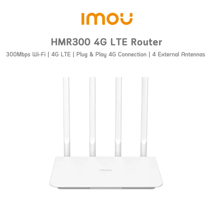 IMOU HMR300 เราทเตอร์ใส่ซิม 4G LTE Router 4G LTE ROUTER 300Mbps ...