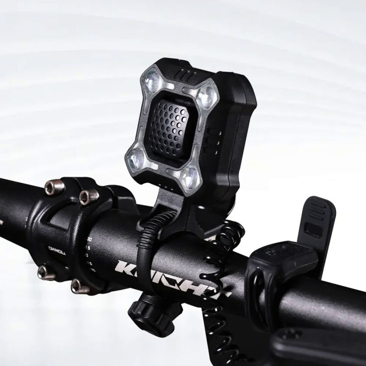 Bicycle Electronic Bell Bicycle Light Scooter E-bike Trum Alarm Bike ...