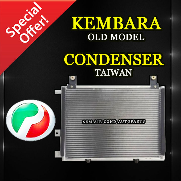 PERODUA KEMBARA OLD MODEL 1993 YEAR TAIWAN NEW CONDENSER/ KONDENSER ...