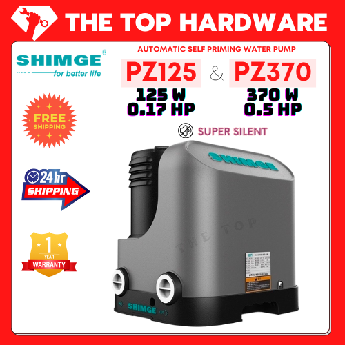 *THETOPHARDWARE* SHIMGE FULLY AUTOMATIC SELF-PRIMING BOOSTER PUMP PZ125 ...