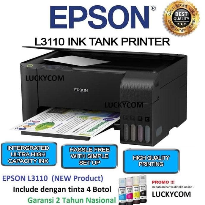 Epson Printer L3210 L 3210 L-3210 Print Scan Copy ( Terbaru ...