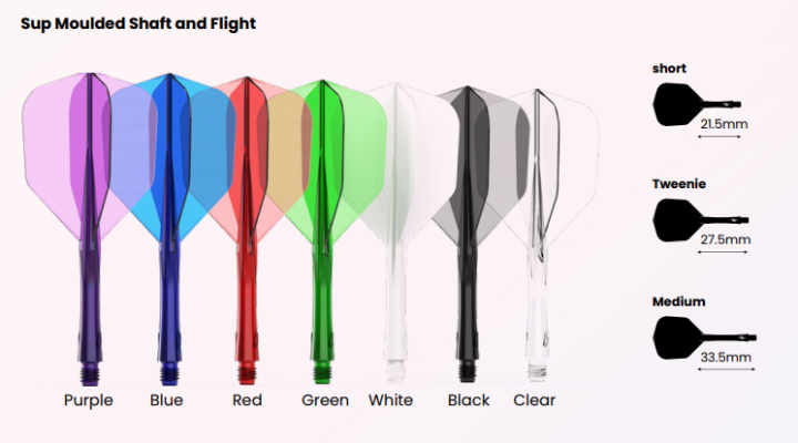 Darts - Caliburn SUP Integrated Shaft and Flights System like Condor ...