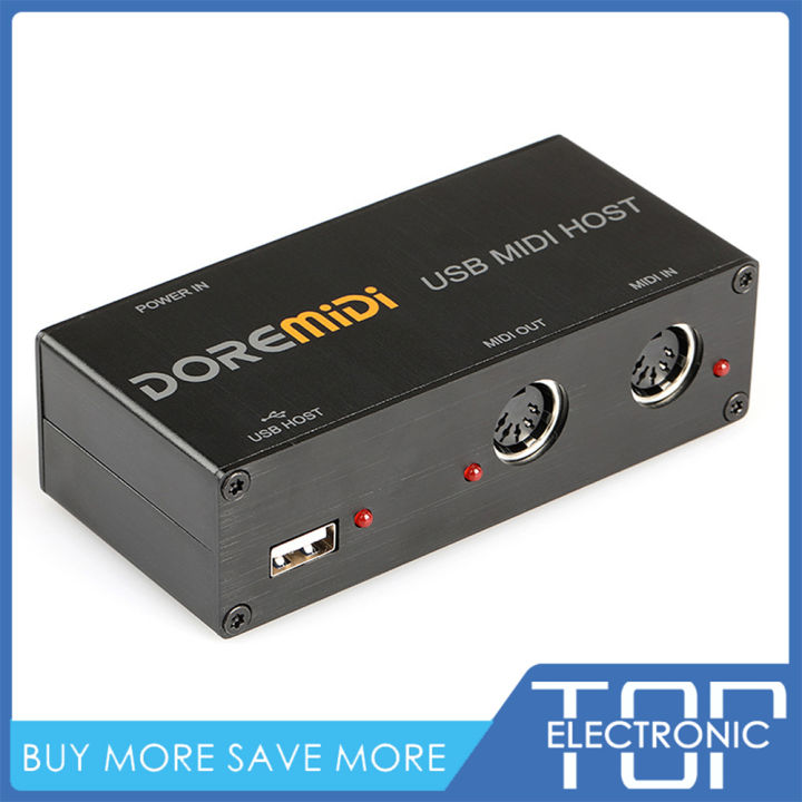 【READY】USB to MIDI Host Guitar Effector MIDI Synthesizer MIDI Generator MIDI Interface Devices ...