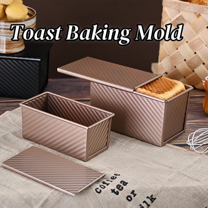 Toast Baking Mold Non-Stick Loaf Pan Cake Bread Baking Mould Kitchen ...