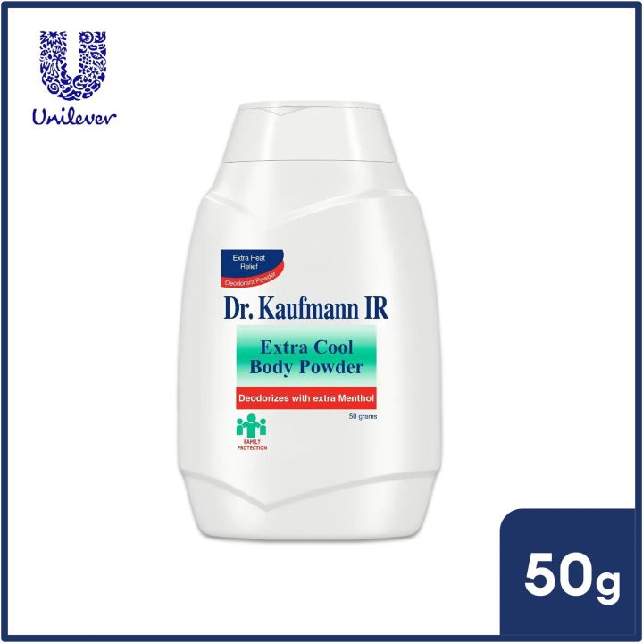 Dr. Kaufmann Extra Cool Cooling Body Powder (with Talc and Menthol ...