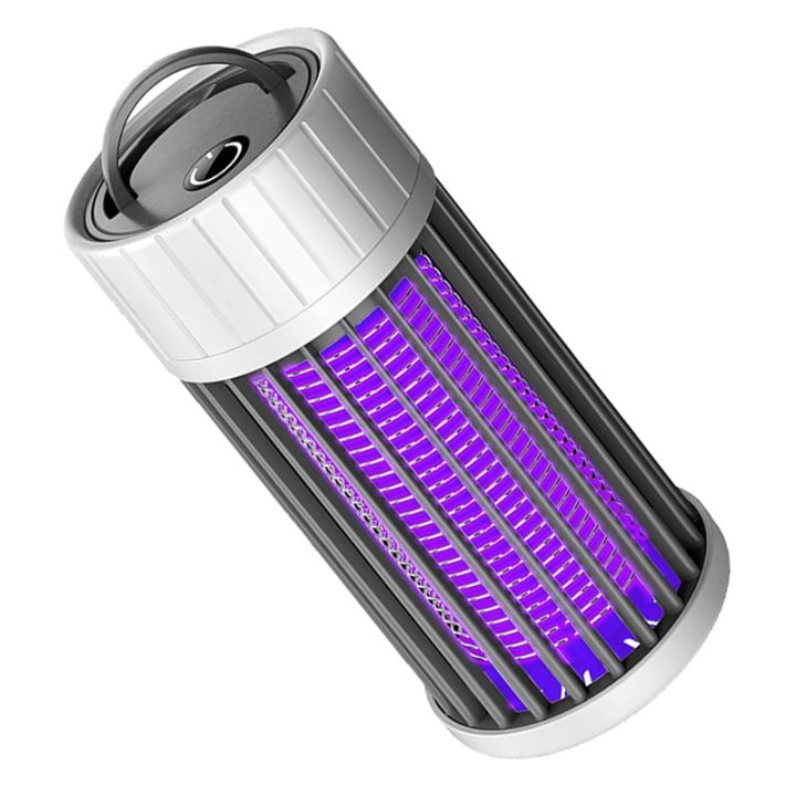 Mosquito Lamp,USB Electric Bug Zapper 360°UV Fly Zapper, Portable Bug ...