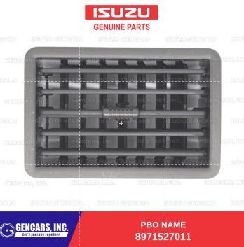 Isuzu Aircon Outlet for Crosswind (XL/XT/XUV/Sportivo) (Genuine Parts ...