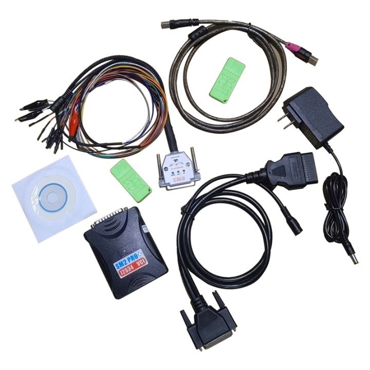 SM2 PRO J2534 VCI ECU Master OBD2 Read&Write 67IN1 SM2 Pro+ PCM EEPROM ...