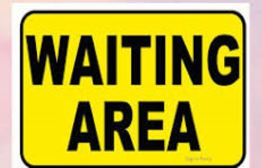 Laminated Waiting Area Signage A4 Size | Lazada PH