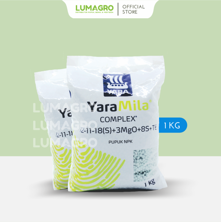 Pupuk YaraMila Complex 1kg 50kg Nutrisi Tanaman Pembuahan Memaksimalkan ...