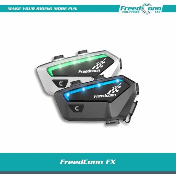 FreedConn FX Pro Motorcycle Helmet Mesh Intercom Headset Talking System ...