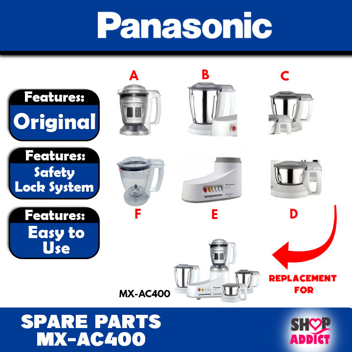 Panasonic Mixer Grinder Spare Parts New Roces Mixer Grinder - Infoupdate.org