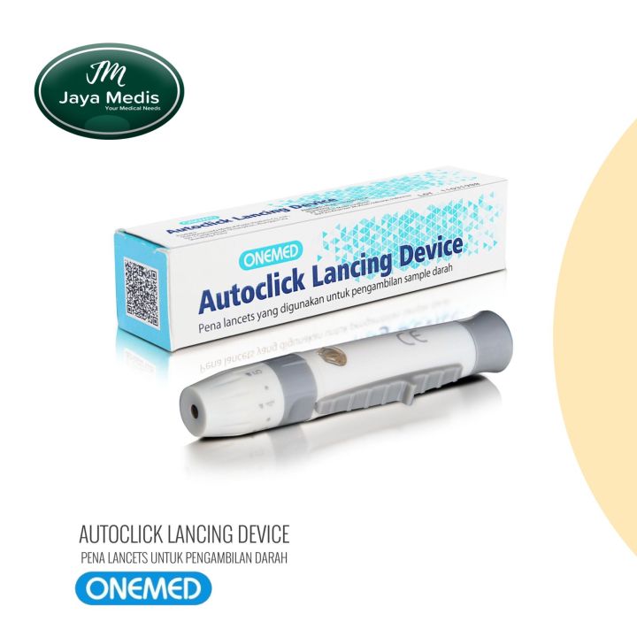 Autoclick Lancing Device - Pena Lancet - Onemed | Lazada Indonesia