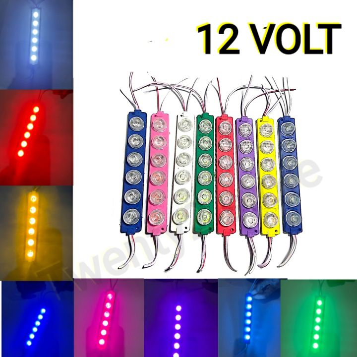 LAMPU LED 6 MATA 12 VOLT LED KOLONG MOTOR 6 MATA LED Variasi Mobil LED ...